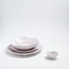 Ceramic Pasta Plate Organic Shape - Egg Back Home | Elfin View