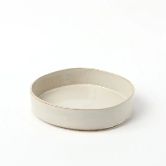 Handmade Ceramic Deep Plates, Set Of 2, Lakole | Elfin View